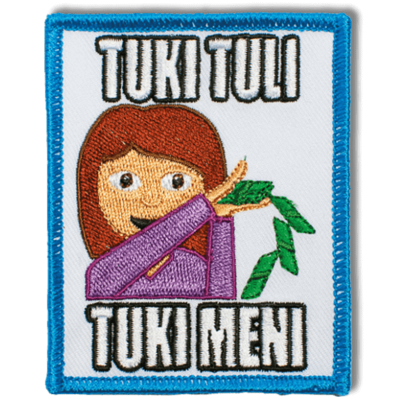Merkkilabra.fi | Haalarimerkki | Tuki tuli